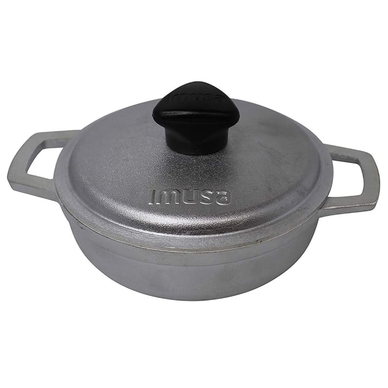 IMUSA 12in Wood Spoon with Silicone Grip, Small - Imusa