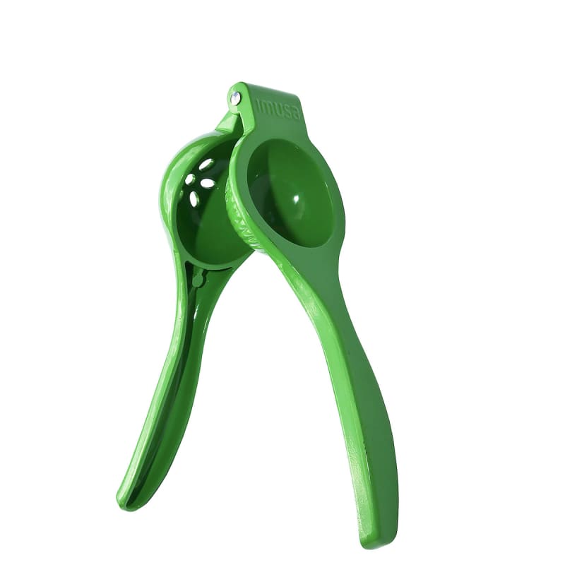 IMUSA Shelf Display Cast Aluminum Lime Squeezer, Green - Imusa